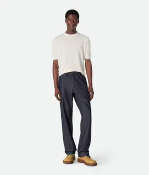 Bottega Veneta Straight Leg Jeans - Indigo