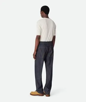 Bottega Veneta Straight Leg Jeans - Indigo