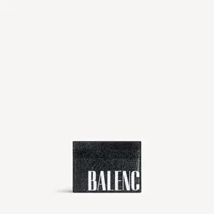 Balenciaga Editor Card Holder - Black
