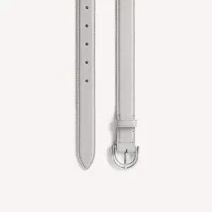 Balenciaga Rodeo Belt - Grey & Silver