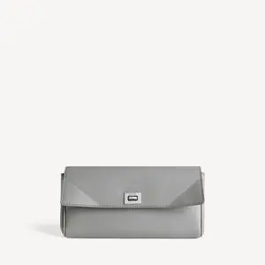 Balenciaga Rodeo Continental Wallet - Grey & Silver