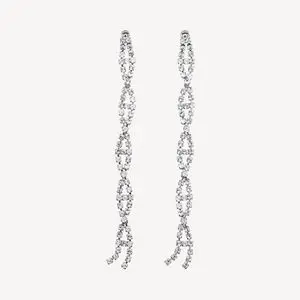 Balenciaga Riviera Earrings - Silver