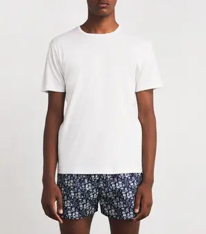 Sunspel Cotton Sea Island T-shirt - White