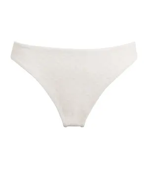 Simkhai Tati Bikini Bottoms - White