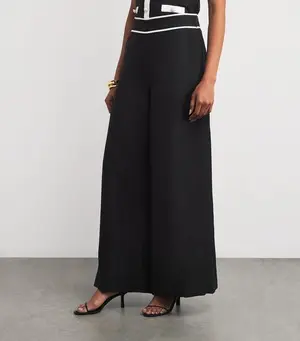 Simkhai Linen-blend Heidi Wide-leg Trousers