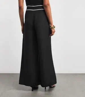 Simkhai Linen-blend Heidi Wide-leg Trousers