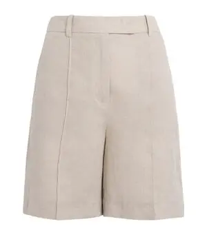 Eleventy Linen Bermuda Shorts
