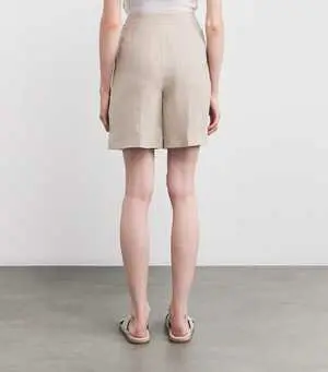 Eleventy Linen Bermuda Shorts