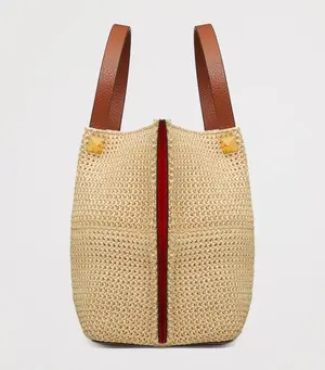 Valentino Garavani Vlogo Signature Medium Tote Bag - Beige
