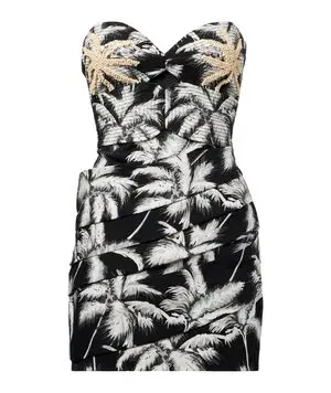 Johanna Ortiz Sombra Embroidered Cotton-blend Minidress