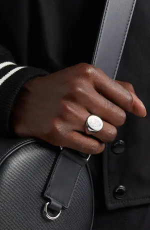 Alexander McQueen Skull Signet Ring