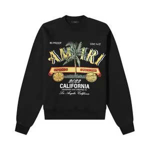 Amiri Long-sleeve Crewneck - Black