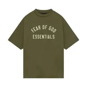 Fear Of God Jersey Crewneck Tee - Green