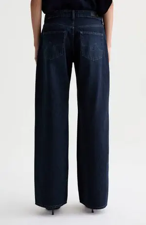 Ag Adria Low Rise Wide Leg Jeans - Flashlight
