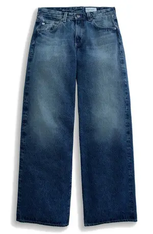 Ag Adria Low Rise Wide Leg Jeans - Ojai