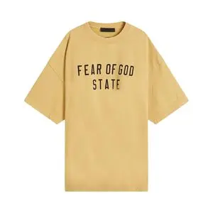 Fear Of God Heavy Crewneck Tee - Yellow