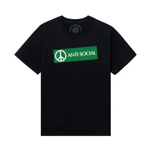 ANTI SOCIAL SOCIAL CLUB Bumper 2 Bumper Tee - Black