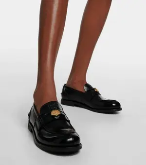 Miu Miu Leather Loafers