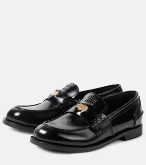 Miu Miu Leather Loafers