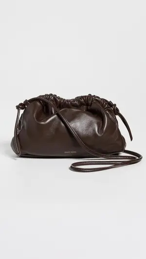 MANSUR GAVRIEL Mini Cloud Clutch - Chocolate