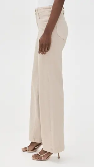 L'Agence Scottie High-rise Wide-leg Jeans