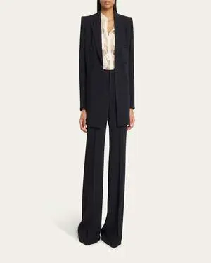 Chloé Soft Crepe Wide-leg Pants