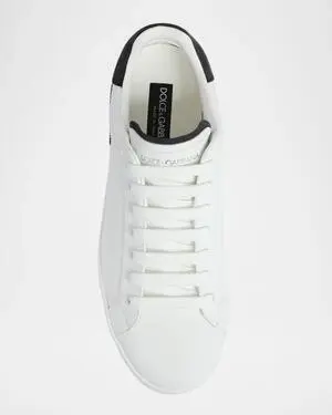 Dolce & Gabbana Portofino Low-top Sneakers - White Black