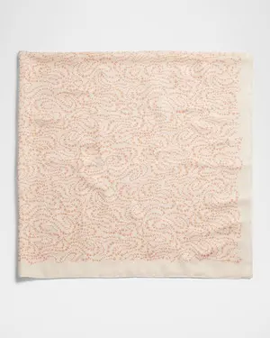 Rag & Bone Miriam Floral Silk-blend Scarf - Ivory