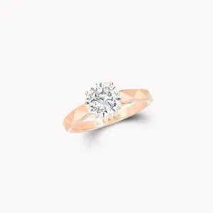 Graff Laurence Signature Diamond Ring - Rose Gold