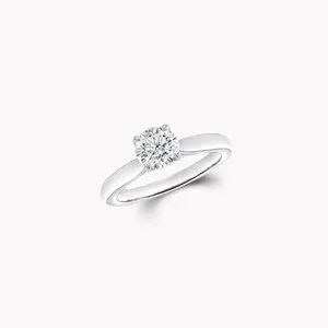 Graff Paragon Round Diamond Engagement Ring - Platinum