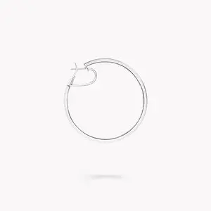 Graff Square Cut Diamond Hoop Earrings