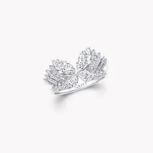 Graff Butterfly Diamond Ring - White Gold