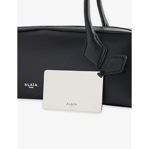 Alaïa Le Teckel Medium Suede Shoulder Bag - Brun/or