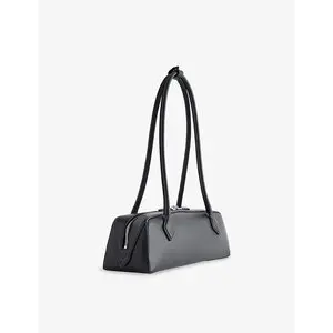 Alaïa Le Teckel Medium Suede Shoulder Bag - Brun/or