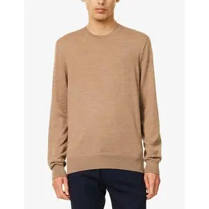 TOM FORD Long-sleeve Crew-neck Wool Jumper - Honey