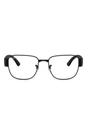 Ray-ban Square-frame Glasses - Black