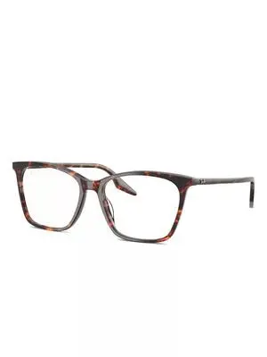Ray-ban Rb5422 Tortoiseshell Oversized Glasses