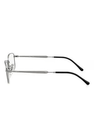 Ray-ban Metal-frame Rectangle Glasses - Silver