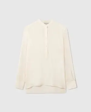 Stella Mccartney Band Collar Shirts For Women