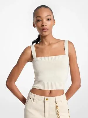Michael Kors Wool Cropped Camisole