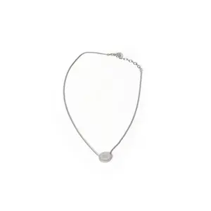 Miu Miu Metal Necklace - White