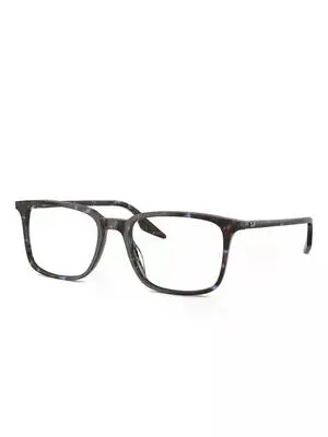 Ray-ban Tortoiseshell Square Frame Eyeglasses
