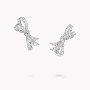 Graff Tilda's Bow Diamond Earrings