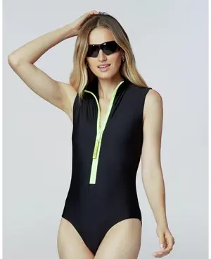 WATSKIN Carly Bodysuit - Black