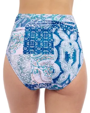 GOTTEX Karma Shirred High Waist Bikini Bottom