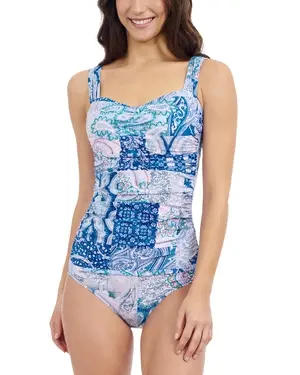 GOTTEX Karma Shirred High Waist Bikini Bottom