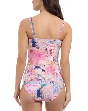 GOTTEX Karma Shirred High Waist Bikini Bottom