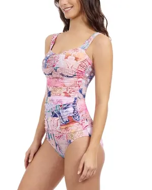 GOTTEX Karma Shirred High Waist Bikini Bottom