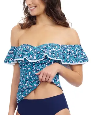GOTTEX Juliette Off-the-shoulder Tankini Top