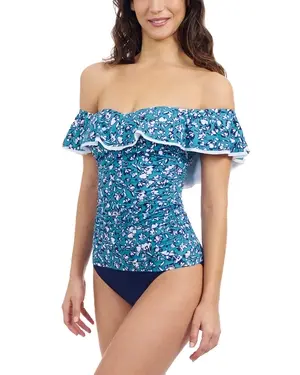 GOTTEX Juliette Off-the-shoulder Tankini Top